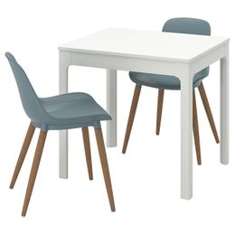 IKEA EKEDALEN / GRÖNSTA Tisch und 2 Stühle
