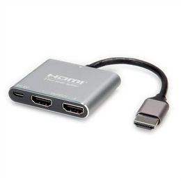 Value Video-Splitter, HDMI 4K, 2fach