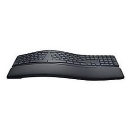 Logitech ERGO K860 - Tastatur - kabellos - 2.4 GHz, Bluetooth 5.0 - Pan-Nordic