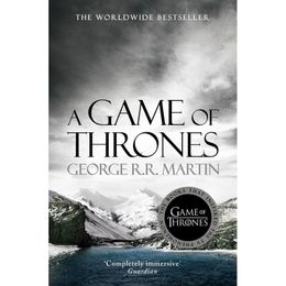 A Song of Ice and Fire 01. A Game of Thrones - George R. R. Martin, Taschenbuch