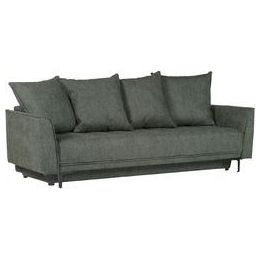 Schlafsofa GUTMANN FACTORY Sofas Gr. B/H/T: 235cm x 70cm x 108cm, Flachgewebe, grün