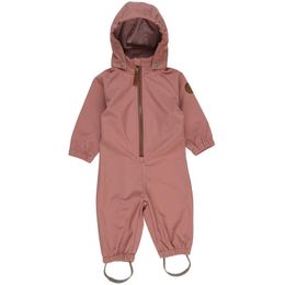MINI A TURE - Softshell-Overall MATARNO mit Innenfleece in wood rose, Gr.104