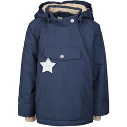 MINI A TURE - Funktionswinterjacke MATWANG mit Innenfleece in blue night, Gr.92