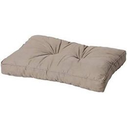 Madison Sitzkissen Rückenkissen 60x40 cm sand Lounge Kissen Sitz Auflage Polster