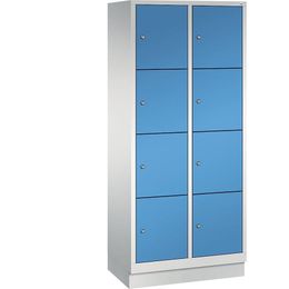 C+P Garderobenschrank, blau