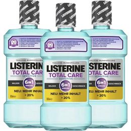 Listerine Mundspülung, 3 x Listerine Total Care Sensitive Mundspülung 6 in1 Wirkung