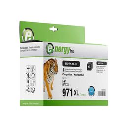Energy-ink energy ink Tintenpatrone H971CXL ersetzt HP CN626AE Nr. HP 971XL cyan Tintenpatrone (kompatibel