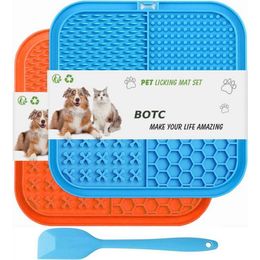 BOTC Tier-Intelligenzspielzeug Tier-Beschäftigungsspielzeug Schleckmatte für Hunde Hundeleckmatte