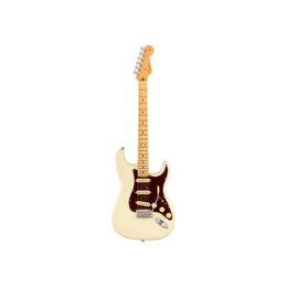 Fender E-Gitarre, American Professional II Stratocaster MN Olympic White