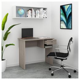 VICCO Schreibtisch Arbeitstisch Bürotisch PC-Tisch COLIN Sonoma Eiche