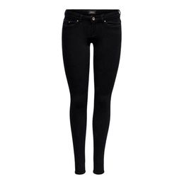 Only Skinny-fit-Jeans Coral (1-tlg) Plain/ohne Details