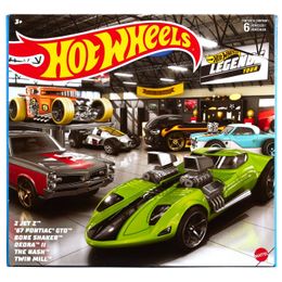 Hotwheels Hot Wheels Spiel-Parkhaus Mattel Hot Wheels Themed Legends 6er Geschenkset