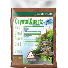 Dennerle Aquarienkies Dennerle Kristall-Quarzkies rehbraun 10 Kg