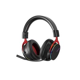 Diida 5.8G Bluetooth Gaming-Headset mit geräuschunterdrückendem Mikrofon Gaming-Headset (Drahtloses Bluetooth