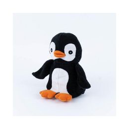 Habibi Plush Wärmekissen Wärmetier Pinguin schwarz weiß orange mit Hirse Füllung Habibi Plush