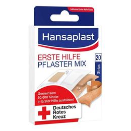 Hansaplast Wundpflaster Hansaplast Erste Hilfe Pflaster Mix 20 Strips