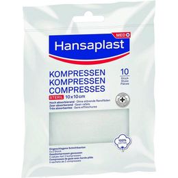 Hansaplast Wundpflaster Hansaplast Sterile Kompressen 10 cm x 10 cm