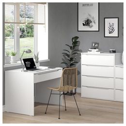 VICCO Schreibtisch Bürotisch Computertisch 100x65cm RUBEN Weiß