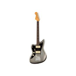 Fender E-Gitarre, American Professional II Jazzmaster Lefthand RW Mercury