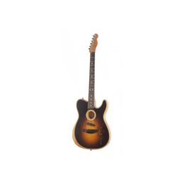 Fender Westerngitarre, Acoustasonic Player Telecaster Shadow Burst