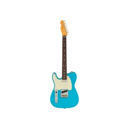 Fender E-Gitarre, American Professional II Telecaster Lefthand RW Miami Blue