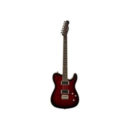 Fender E-Gitarre, Special Edition Custom Telecaster FMT HH Black Cherry Sunburst