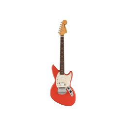 Fender E-Gitarre, Kurt Cobain Jag-Stang RW Fiesta Red
