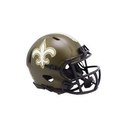 Riddell Sammelfigur Speed Mini Football Helm SALUTE New Orleans Saint