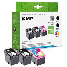 KMP 1 Tinten-Set H136V ERSETZT HP 301