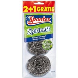 SPONTEX Reinigungsschwamm Topfreiniger Spirinett 3 Stück 4008600090984
