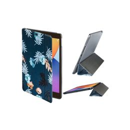 Hama Tablet-Hülle Smart Case BotanicTasche Cover Hülle Bag Blau