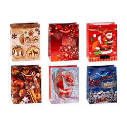 TSI Geschenkpapier 12 Geschenktüten WEIHNACHTEN Serie 7