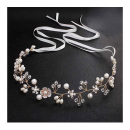 SOTOR Haarband Braut Stirnband Haarschmuck Hochzeit Braut Stirnband Braut Kopfschmuck