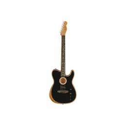 Fender Westerngitarre, American Acoustasonic Telecaster Black