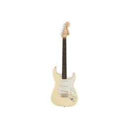 Fender E-Gitarre, Albert Hammond Jr. Stratocaster Olympic White