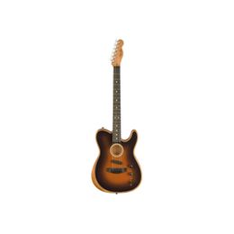 Fender Westerngitarre, American Acoustasonic Telecaster Sunburst
