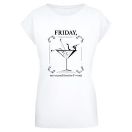 Mister Tee Shirt 'F-Word' female White size 4XL