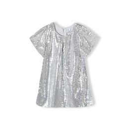 MINOTI Kleid M&auml;dchen Gr&ouml;&szlig;e 110/116 silber