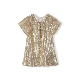 MINOTI Kleid Mädchen Größe 134/140 gold
