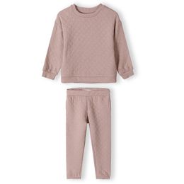 MINOTI Jogginganzug M&auml;dchen Gr&ouml;&szlig;e 98/104 mauve