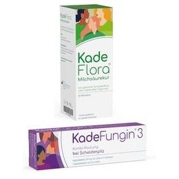 DR. KADE Kadeflora Milchsäurekur + Kadefungin 3 Kombipackung Set