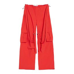 Bershka Hose Damen Gr&ouml;&szlig;e 38 rot