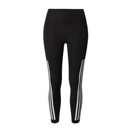 adidas Performance Sporthose 'Optime 2.0' Damen Größe L schwarz / weiß