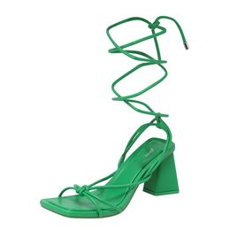Nasty Gal Sandale Damen Größe 40/40.5 grün
