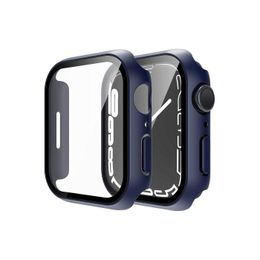 Mutoy Smartwatch-Hülle 2 Stück für Apple Watch Series 7 8 9 Schutzhülle