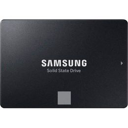 Samsung 870 EVO interne SSD (4 TB) 2,5" 560 MB/S Lesegeschwindigkeit, 530 MB/S Schreibgeschwindigkeit, grau