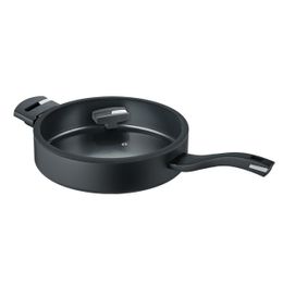 Berndes Schmorpfanne Schmortopf Bratpfanne b.green Alu Recycled Induction 28 cm, Aluminium, Induktionsgeeignet