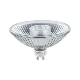 Paulmann LED-Leuchtmittel QPAR111 425lm 2700K 24° 230V, 1 St., Warmweiß, silberfarben
