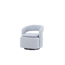 ebuy24 Relaxsessel Laurel Sessel Drehfunktion blau.