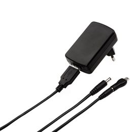 Hama USB-Ladegerät Mini-USB Netzteil Adapter Lader Universal-Ladegerät (110/240 V, Universal Euro-Stecker Lade-Kabel für schonende Akku-Ladung)